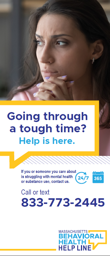 Behavioral Health Helpline Brochure - Multiple Languages: Massachusetts Health Promotion ...
