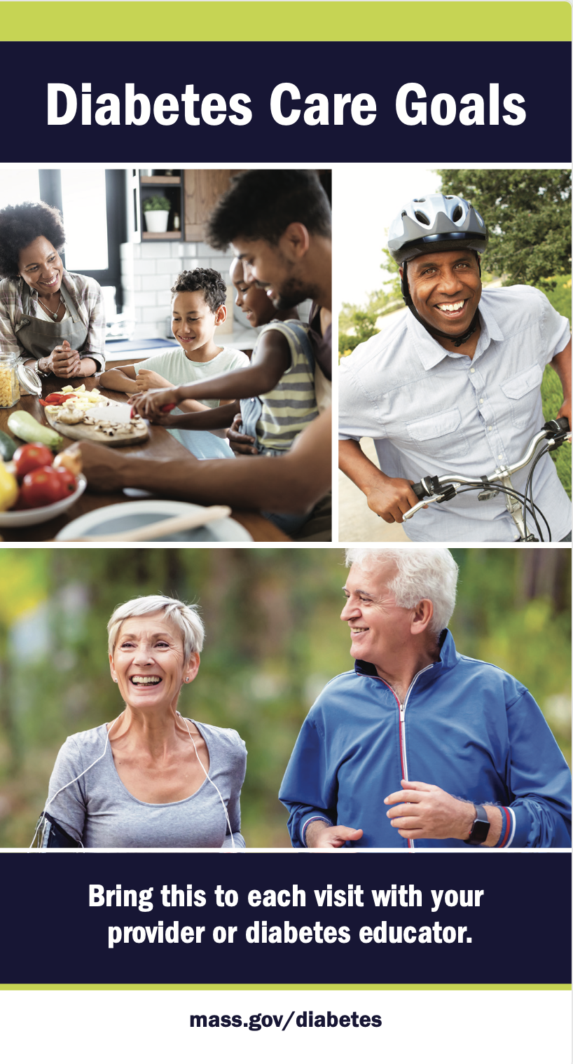 Diabetes Care Card - Multiple Languages: Massachusetts Health Promotion ...