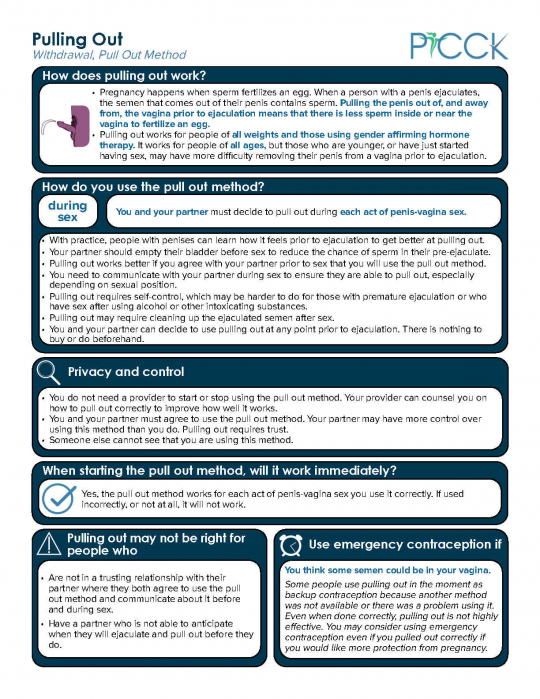 Pulling Out Information Sheet - Multiple Languages: Massachusetts ...