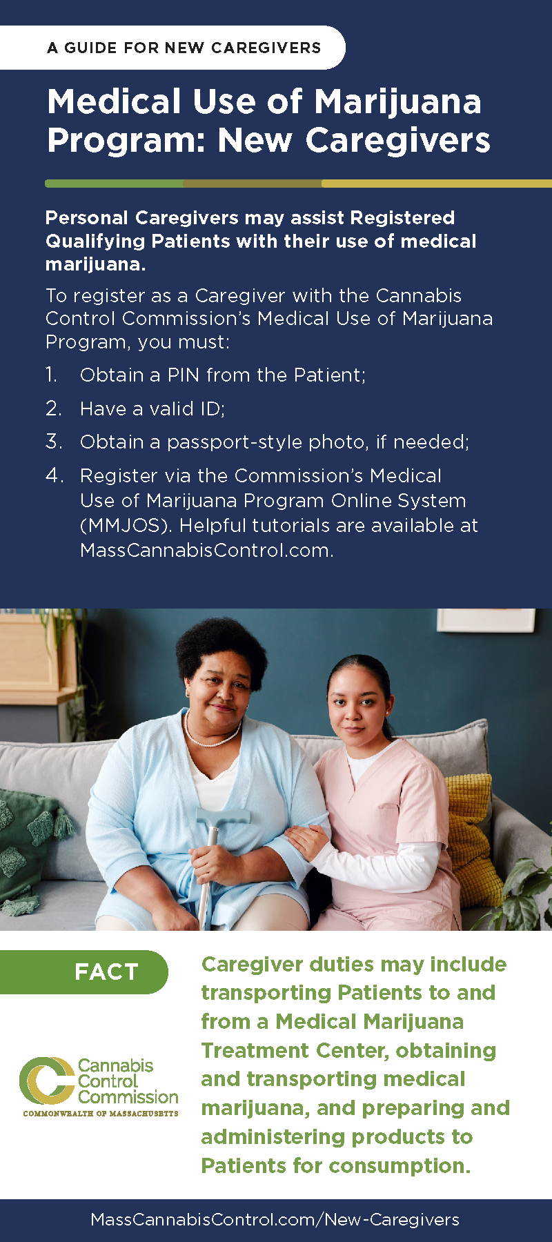 Medical Use of Marijuana Program: A Guide for Caregivers Rack Card ...