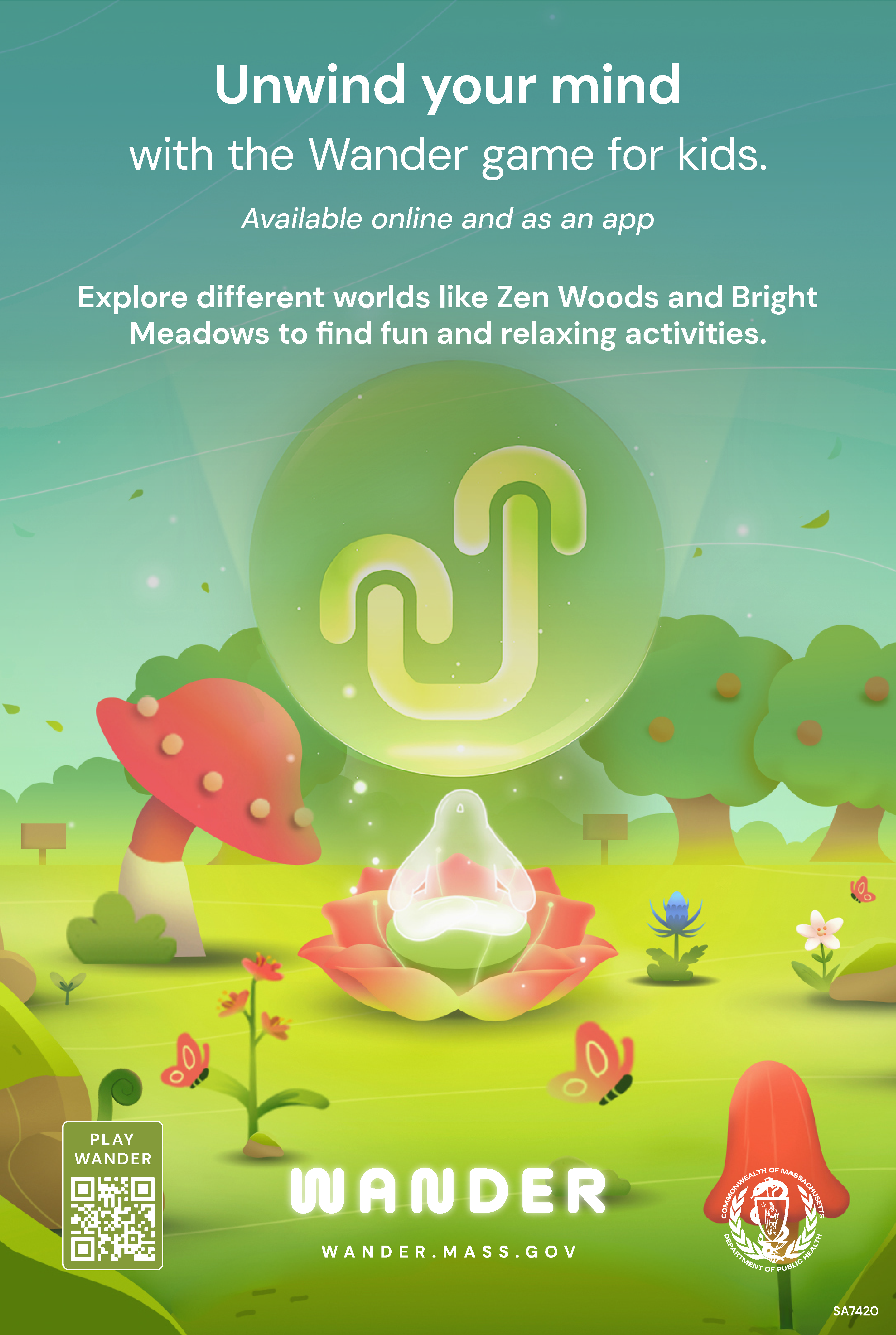 Wander Youth Poster: Massachusetts Health Promotion Clearinghouse
