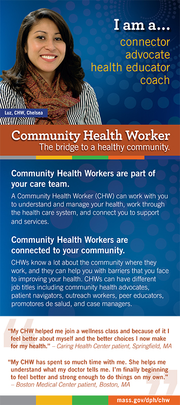 What is a CHW? Patient Rack Card - Multiple Languages: Massachusetts ...