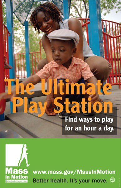 Mass in Motion Poster - The Ultimate Play Station (Preschool) - English ...